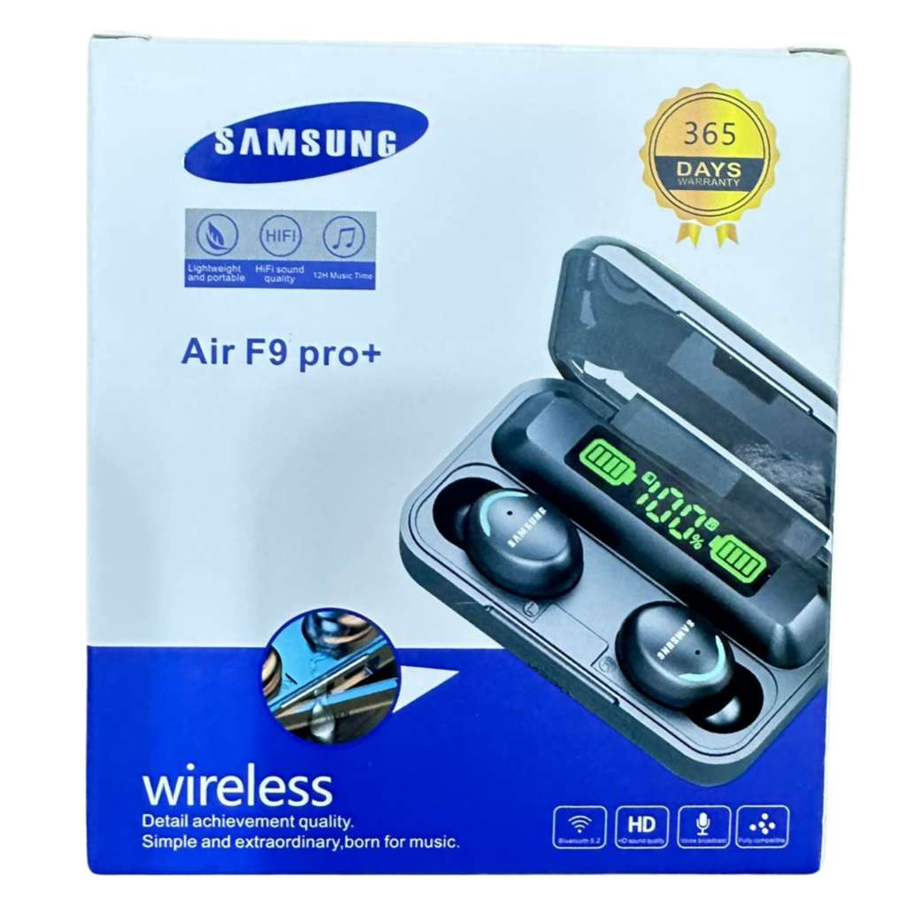 Ecouteur Bluetooth Samsung Air F9 Pro+ - PS STORE PRO LUBUMBASHI
